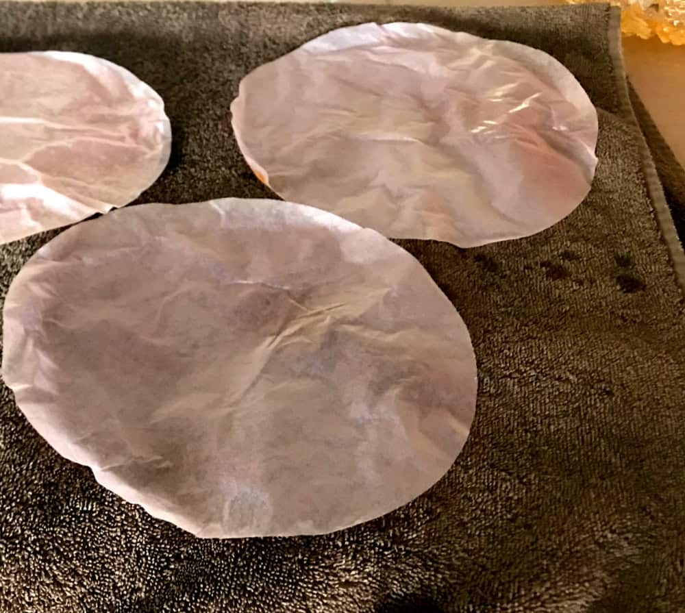how to dye coffee filters - My French Twist