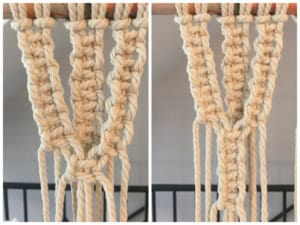dip dyed macrame wall hanging - My French Twist